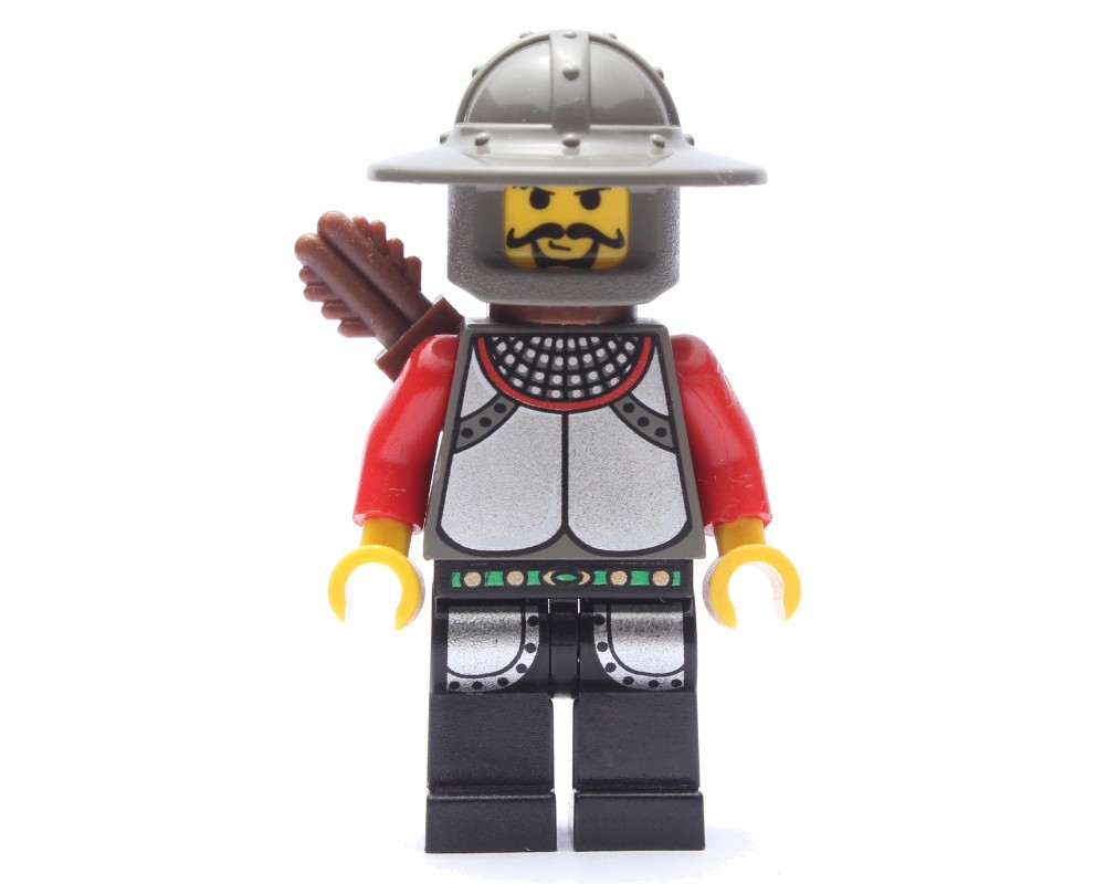 LEGO Set fig-000333 Archer (Knights Kingdom I) - Plate on Legs ...