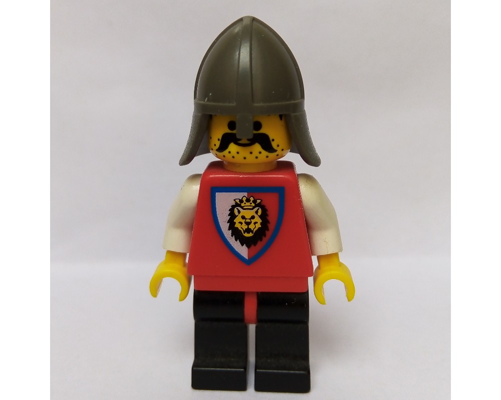 LEGO Set fig-000349 Knight (Royal Knights) - Black Legs, Dark Gray Neck ...