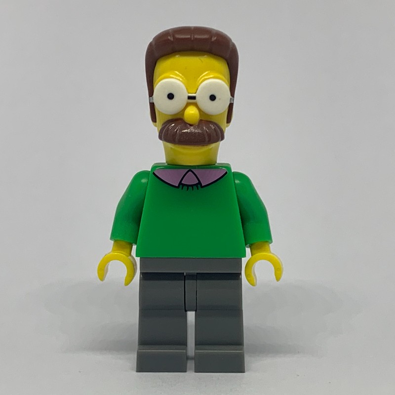 LEGO Set fig-000414 Ned Flanders (CMF) | Rebrickable - Build with LEGO