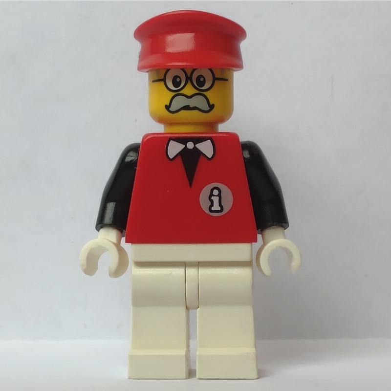 LEGO Set fig-000421 Infomaniac, LEGO Logo on Back (1997 Town ...