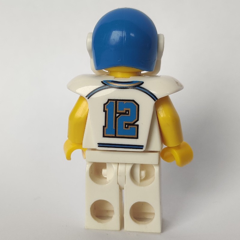 LEGO Set fig-000459 Football Player (2012 Collectible Minifigures ...