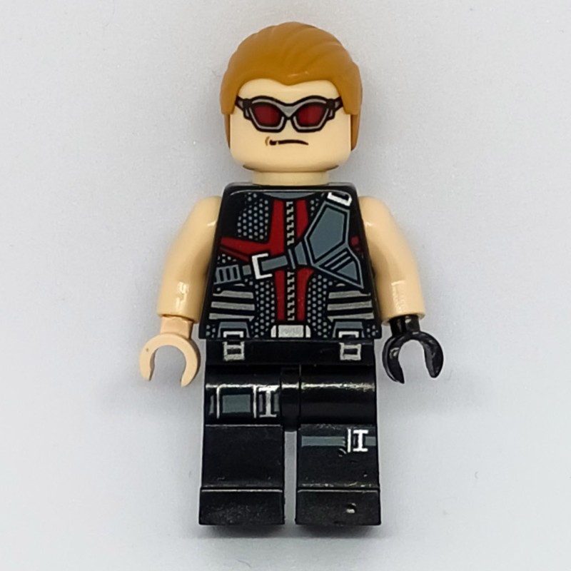 LEGO Set fig-000460 Hawkeye with Red Glasses | Rebrickable - Build with ...