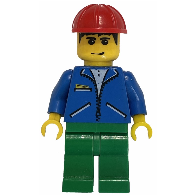 LEGO Set fig-000472 Blue Torso, Green Legs, Red Hat (2006 Creator ...