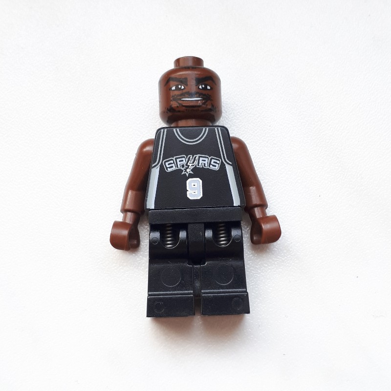 LEGO Set fig-000495 Tony Parker, San Antonio Spurs #9 | Rebrickable ...