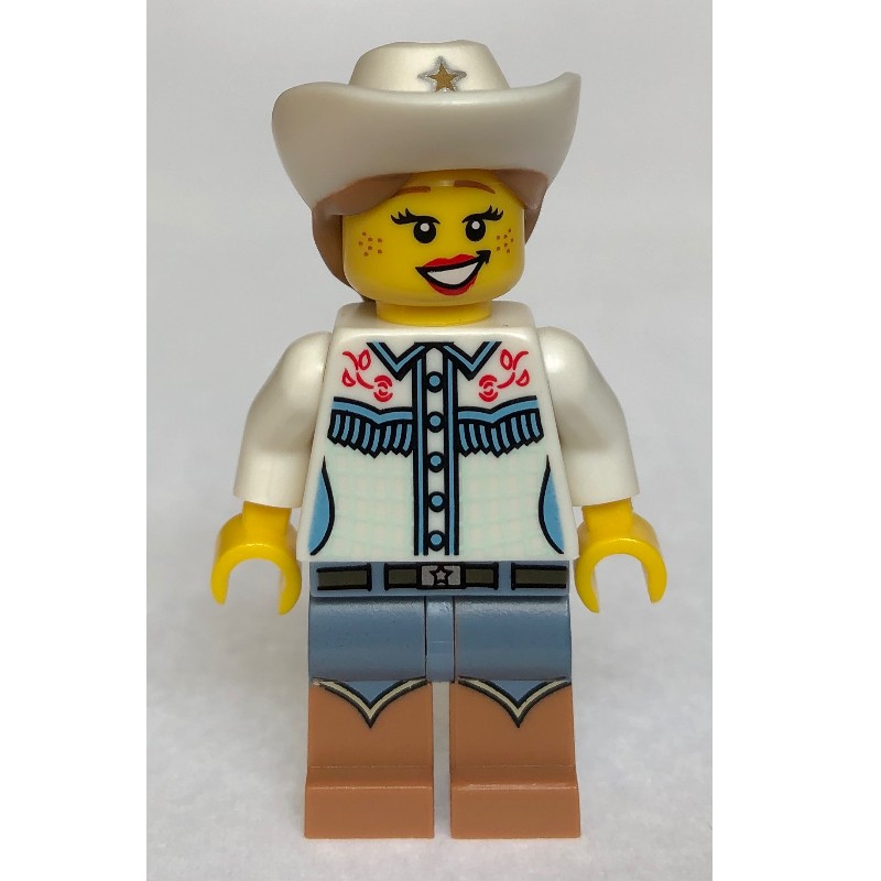 LEGO Set fig-000589 Cowgirl (2012 Collectible Minifigures > Series 8 ...