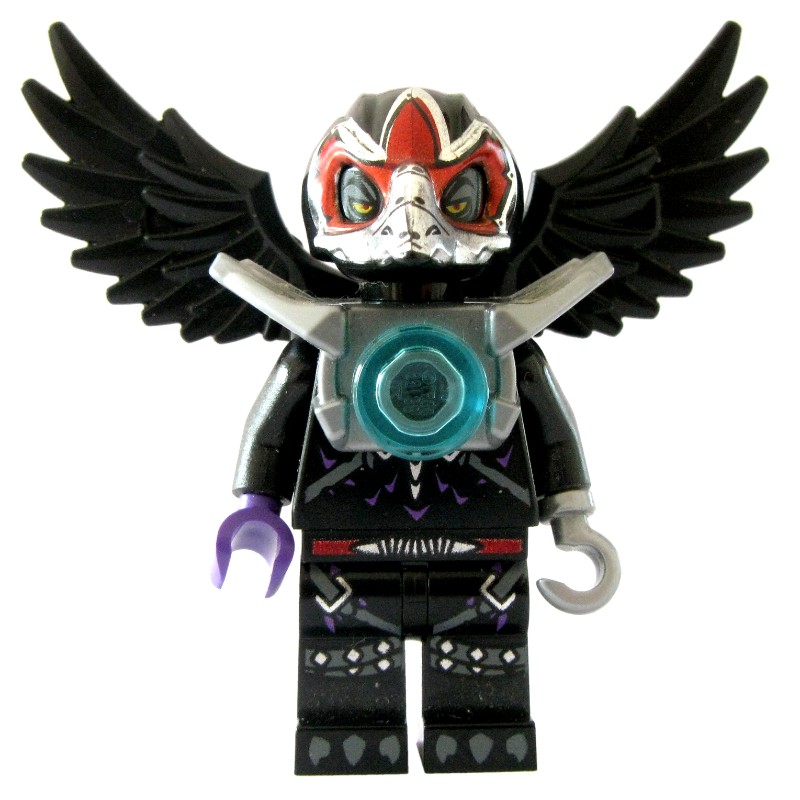 LEGO Set fig-000596 Razar with Flat Silver Shoulder Armor (2013 Legends ...