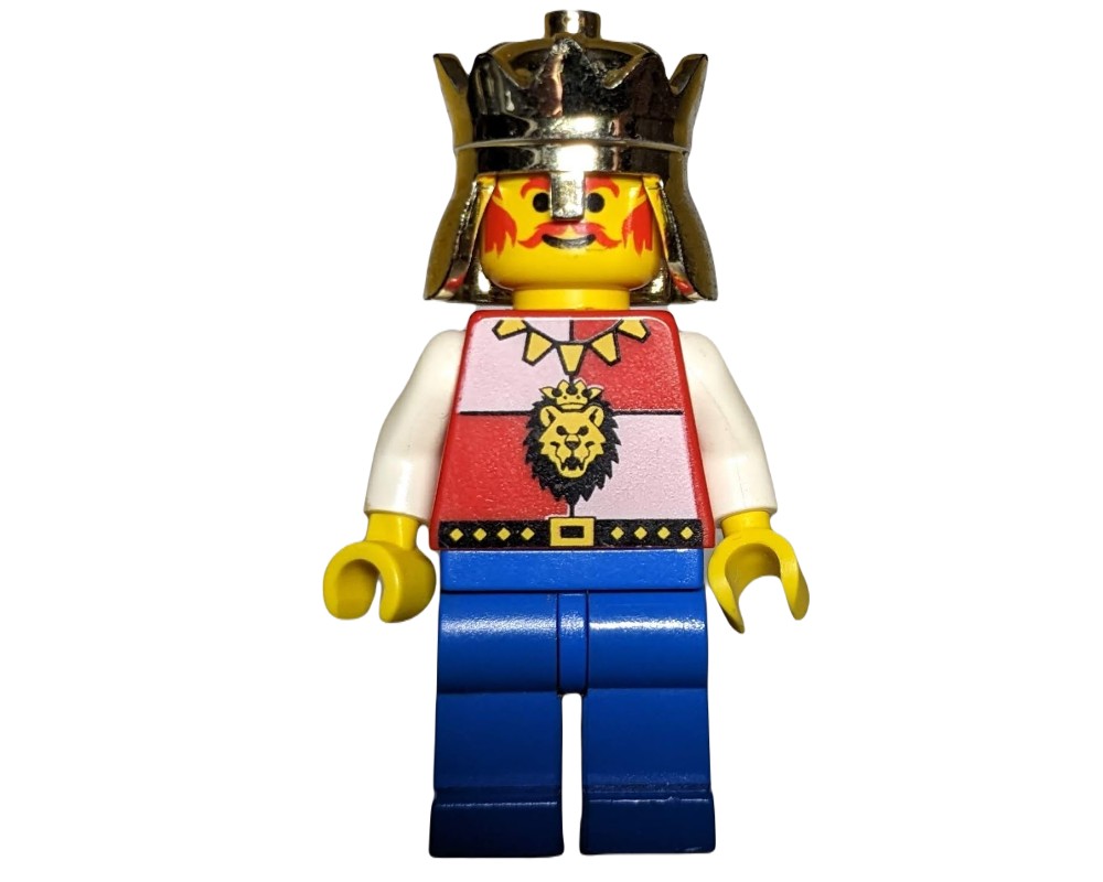 LEGO Set fig-000645 King (Royal Knights) - Blue Legs, Blue Hips, no ...