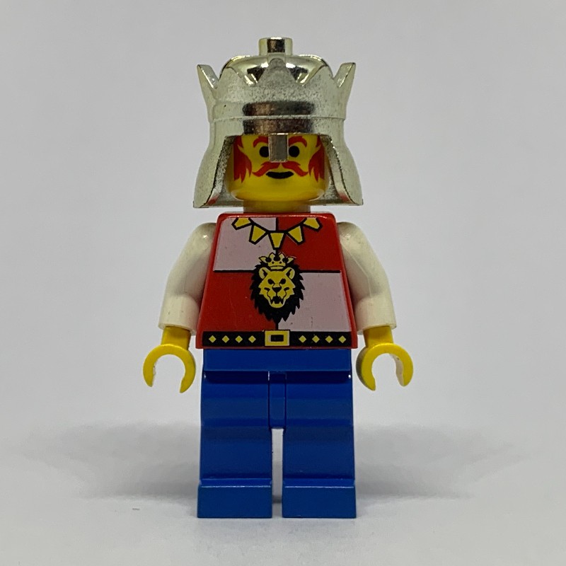 LEGO Set fig-000645 King (Royal Knights) - Blue Legs, Blue Hips, no ...