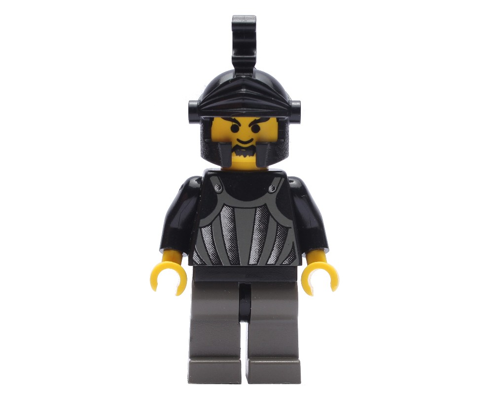 LEGO Set fig-000646 Knight (Fright Knights) - Black Helmet, no Plume ...