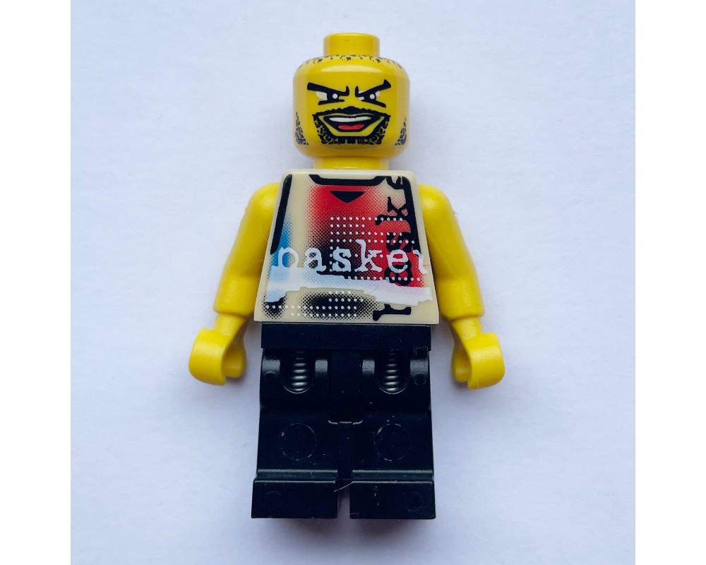 LEGO Set fig-000649 Basketball Player, Tan Torso, Black Legs ...