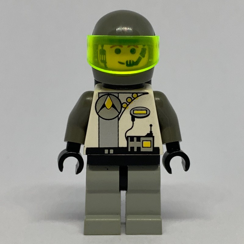 LEGO Set fig-000753 Exploriens Spaceman, with Radio on Belt (1996 Space ...