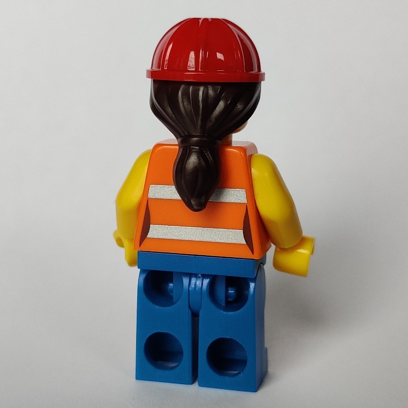 LEGO Set fig-000814 Gail the Construction Worker (CMF) (2014 ...