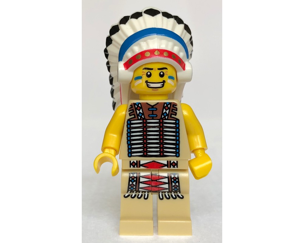 LEGO Set fig-000899 Tribal Chief | Rebrickable - Build with LEGO
