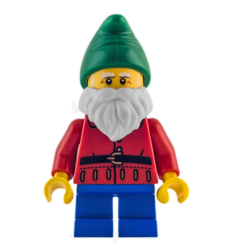 LEGO Set fig-000910 Lawn Gnome | Rebrickable - Build with LEGO