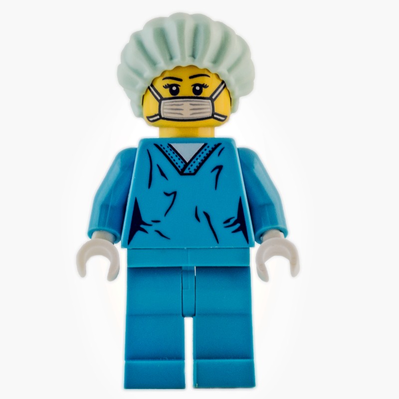 LEGO Set fig-000929 Surgeon | Rebrickable - Build with LEGO