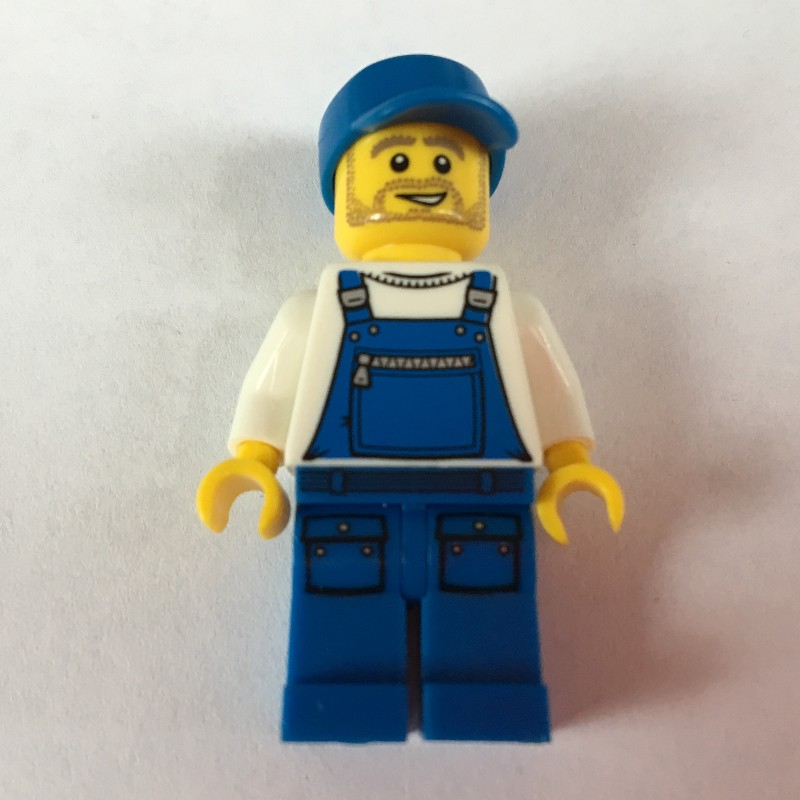 LEGO Set fig-000949 Plumber (2013 Collectible Minifigures ...