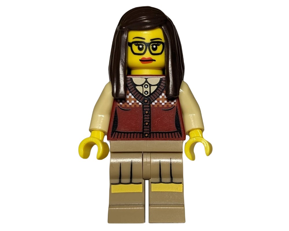 LEGO Set fig-000950 Librarian | Rebrickable - Build with LEGO