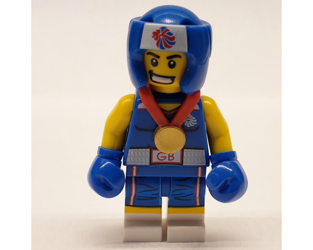LEGO Set fig-000954 Brawny Boxer, Team GB (CMF) | Rebrickable - Build ...