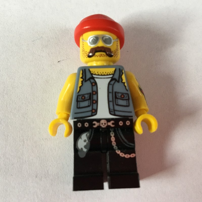 LEGO Set fig-000958 Motorcycle Mechanic (2013 Collectible Minifigures ...