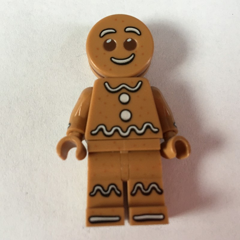 LEGO Set fig-000964 Gingerbread Man (CMF) | Rebrickable - Build with LEGO