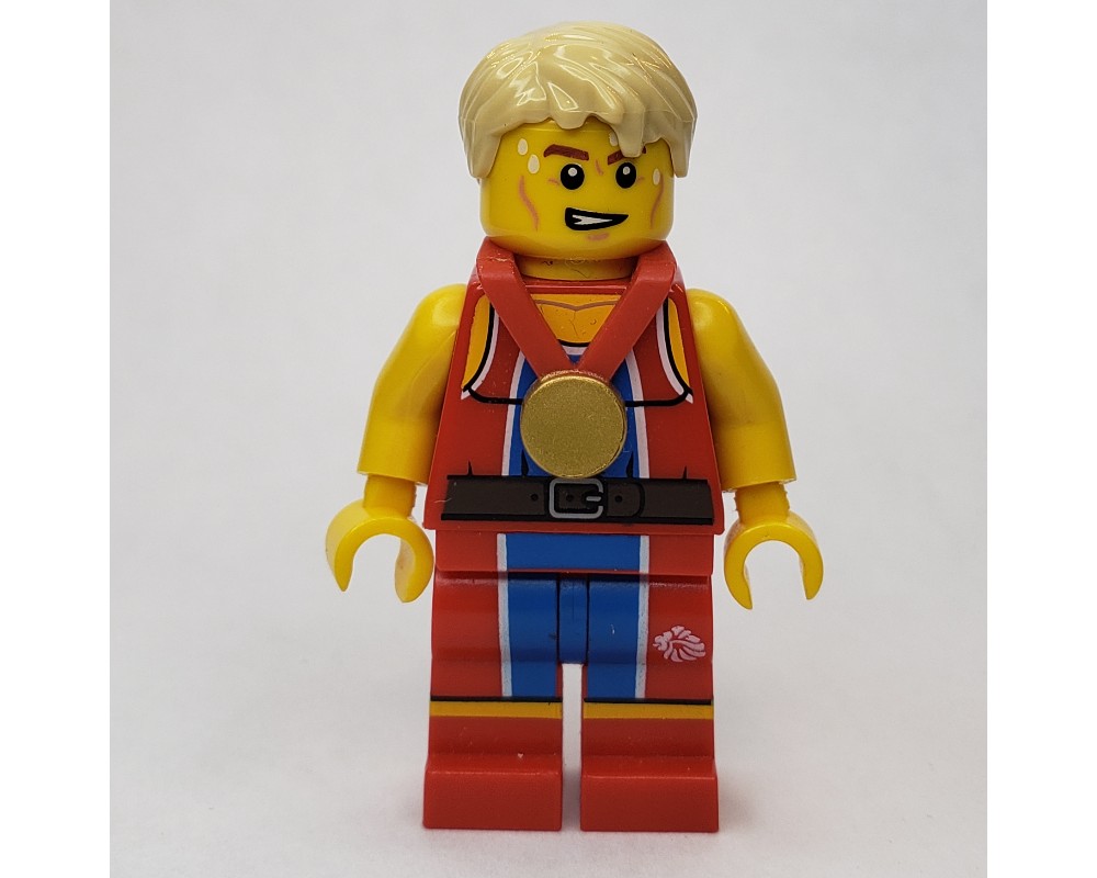 LEGO Set fig-000972 Wondrous Weightlifter, Team GB (CMF) | Rebrickable ...