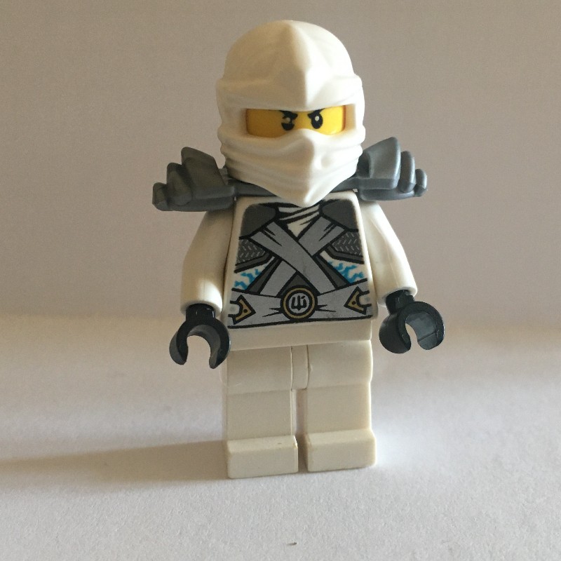 LEGO Set fig-000995 Zane, Titanium in White | Rebrickable - Build with LEGO