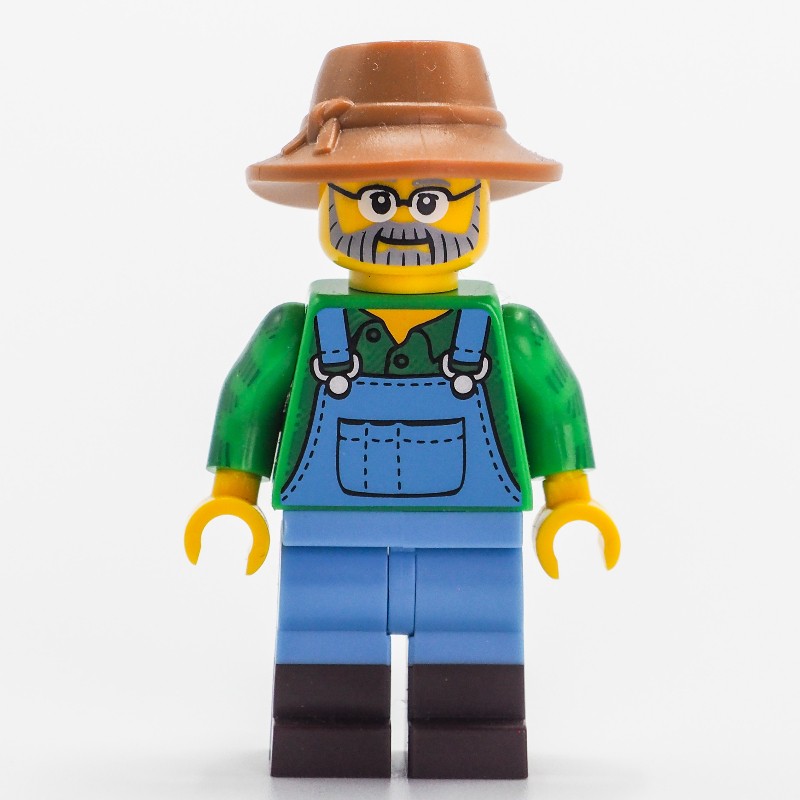 LEGO Set fig-001012 Farmer (CMF) | Rebrickable - Build with LEGO