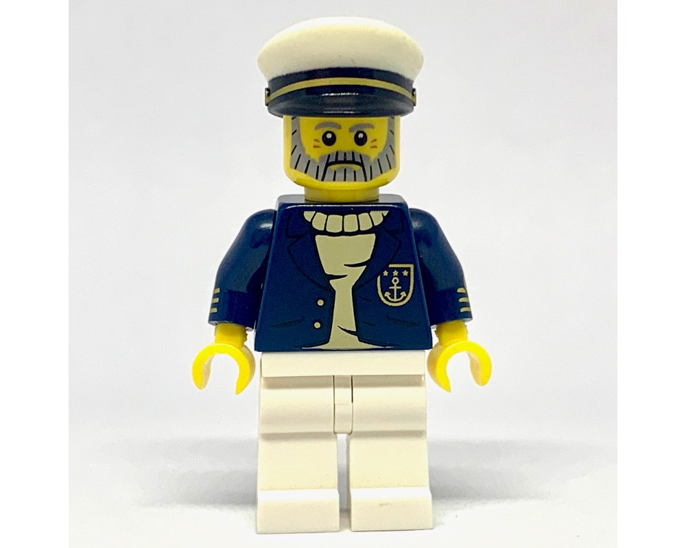 LEGO Set fig-001016 Sea Captain (2013 Collectible Minifigures ...