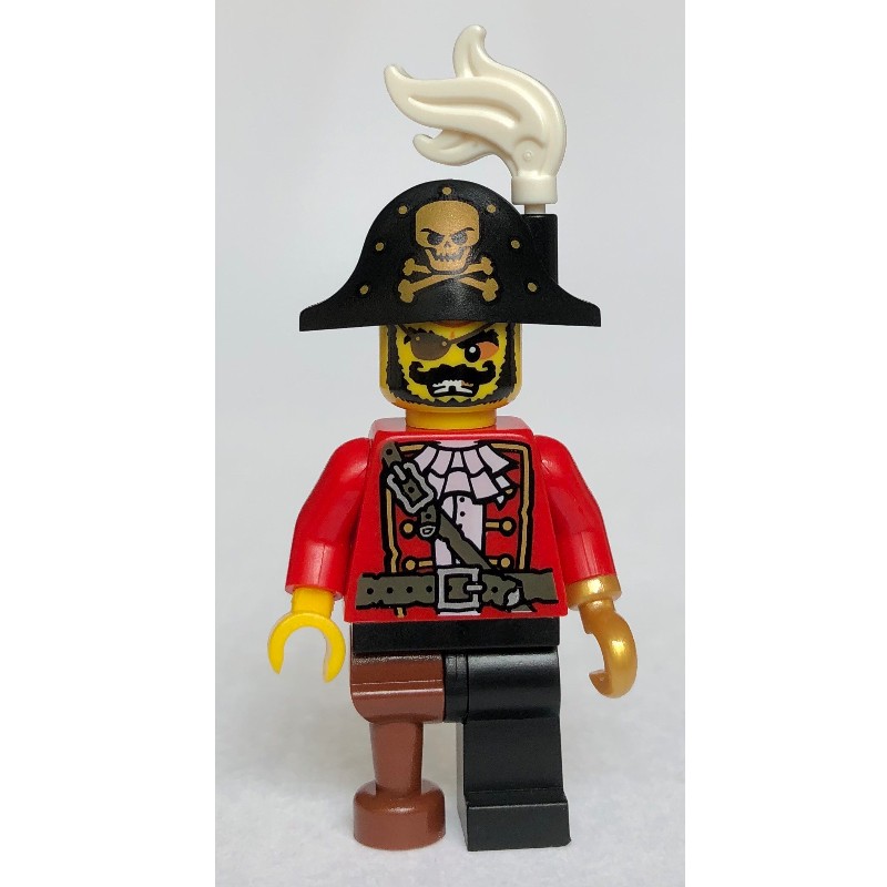 LEGO Set fig-001071 Pirate Captain (2012 Collectible Minifigures ...