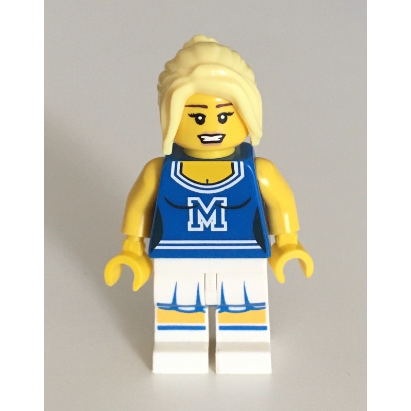 LEGO Set fig-001074 Cheerleader (CMF) | Rebrickable - Build with LEGO