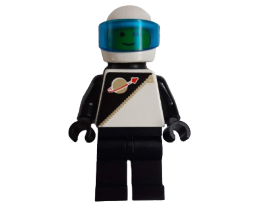 LEGO Set fig-001165 Futuron Spaceman, Black with Airtanks and Dark Blue ...