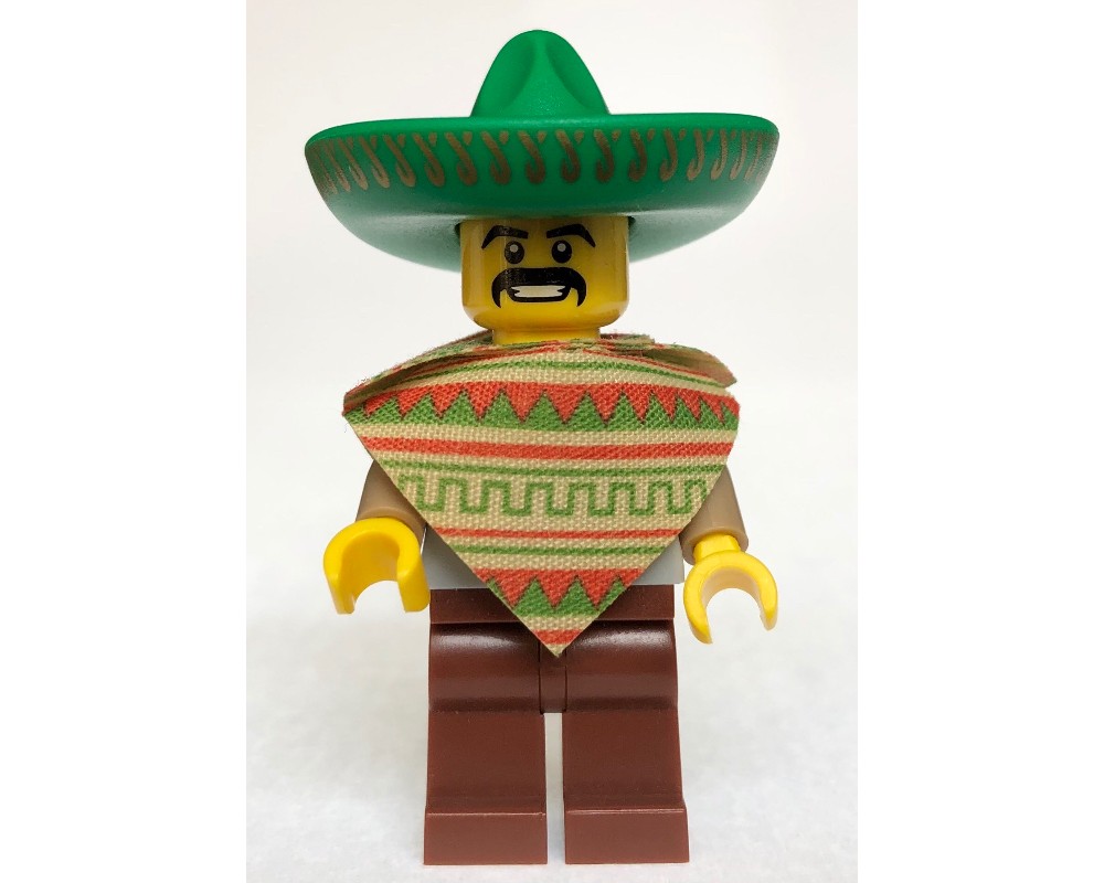 LEGO Set fig-001230 Mariachi / Maraca Man | Rebrickable - Build with LEGO