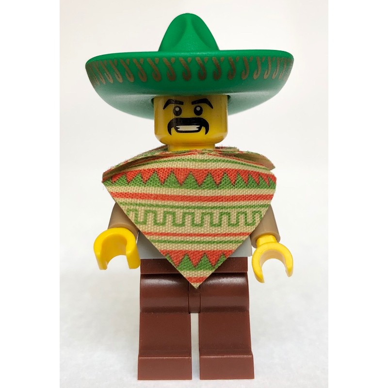 LEGO Set fig-001230 Mariachi / Maraca Man | Rebrickable - Build with LEGO