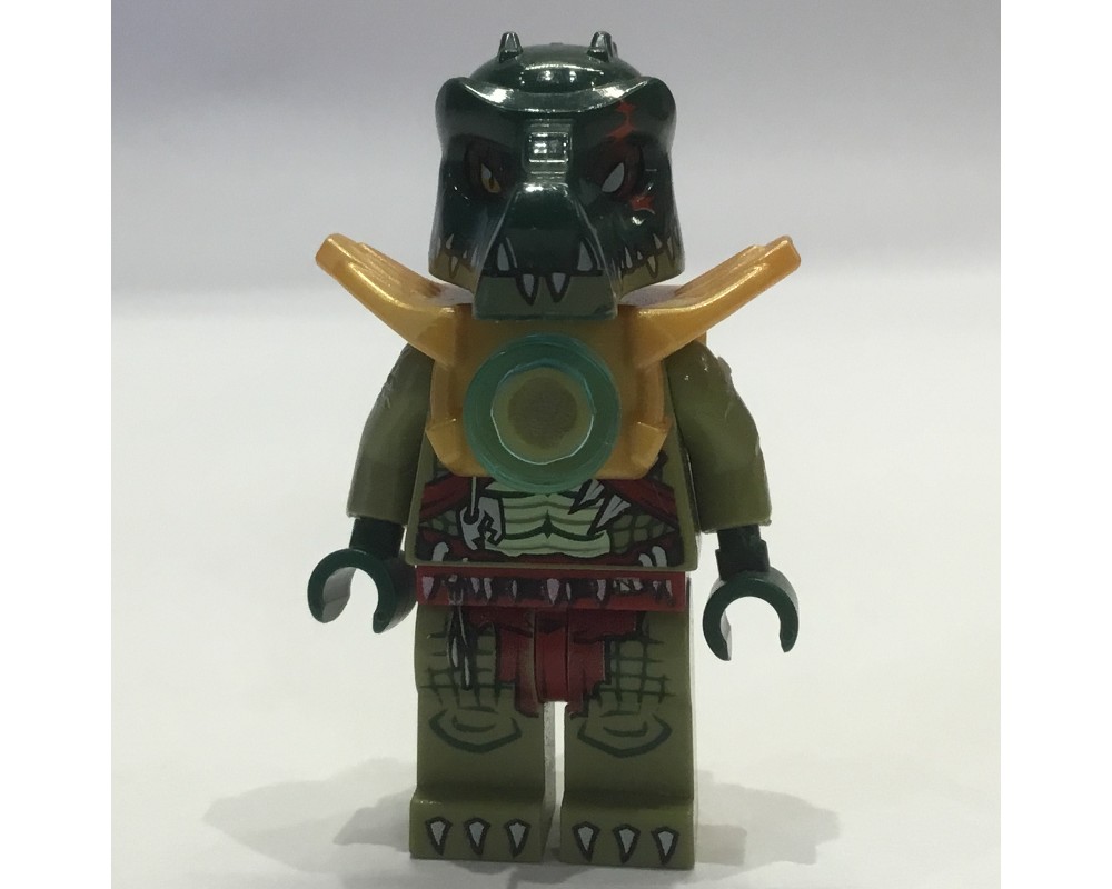 LEGO Set fig-001233 Cragger with Pearl Gold Shoulder Armor (2014 ...