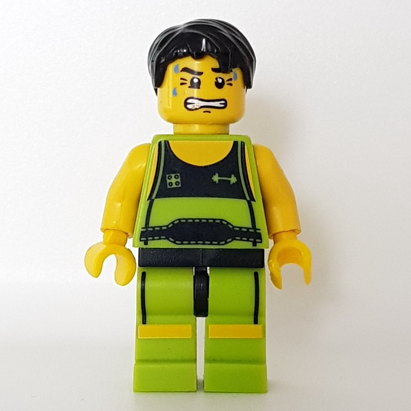 LEGO Set fig-001324 Weightlifter | Rebrickable - Build with LEGO