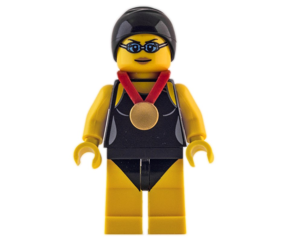 LEGO Set fig-001325 Swimming Champion | Rebrickable - Build with LEGO