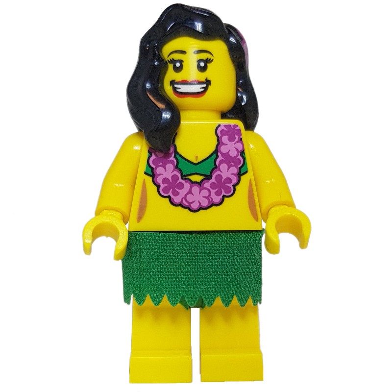 LEGO Set fig-001326 Hula Dancer (CMF) | Rebrickable - Build with LEGO