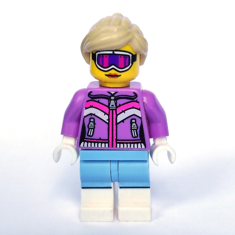 LEGO Set fig-001329 Downhill Skier | Rebrickable - Build with LEGO