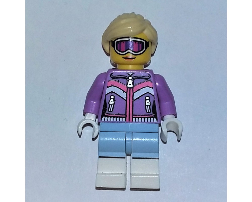 LEGO Set fig-001329 Downhill Skier (2012 Collectible Minifigures ...