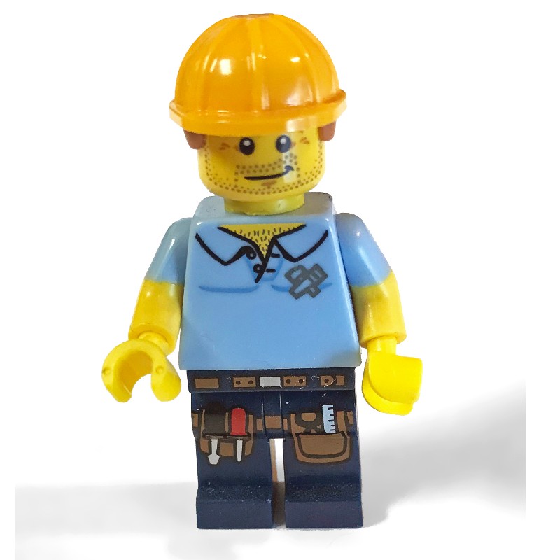 LEGO Set fig-001338 Carpenter (2015 Collectible Minifigures ...