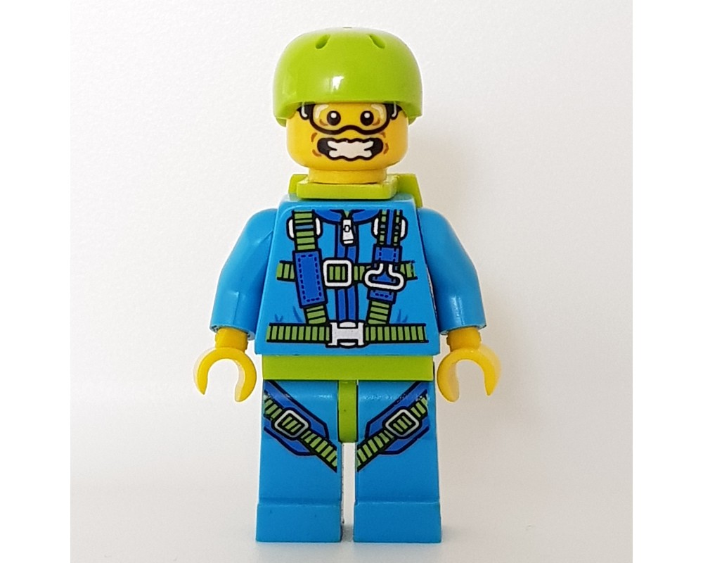 LEGO Set fig-001339 Skydiver | Rebrickable - Build with LEGO