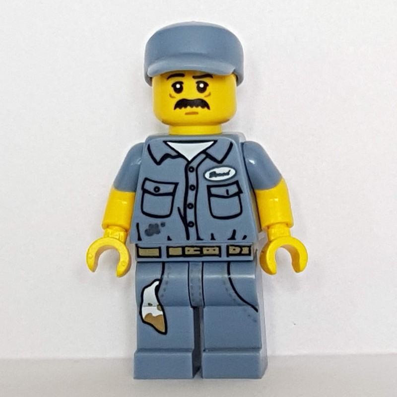 LEGO Set fig-001351 Janitor (2016 Collectible Minifigures ...