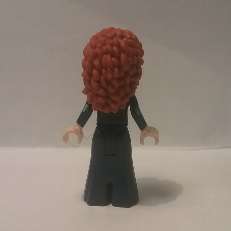 LEGO Set fig-001370 Merida - Dark Blue Dress (2014 Disney Princess ...