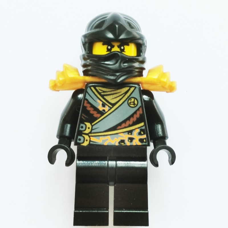 LEGO Set fig-001394 Cole with Shoulder Armour (Rebooted) | Rebrickable ...