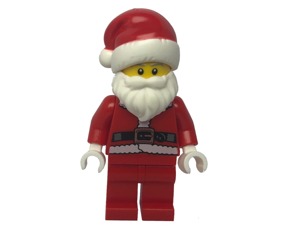 LEGO Set fig-001479 Santa, Coat and Belt, Plain Red Legs, Santa Hat ...