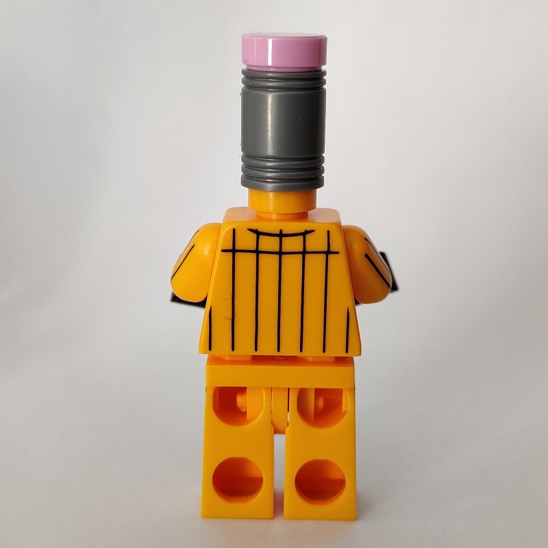 LEGO Set fig-001528 The Eraser (CMF) | Rebrickable - Build with LEGO