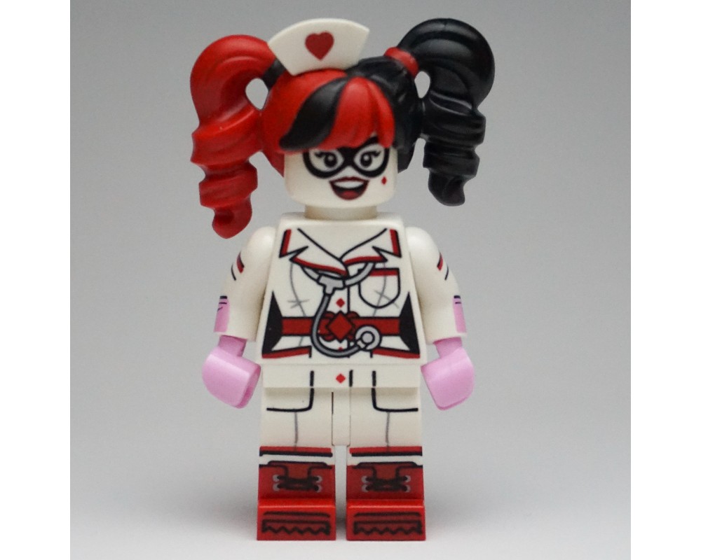 LEGO Set fig-001531 Harley Quinn in Nurse Outfit (CMF) | Rebrickable ...