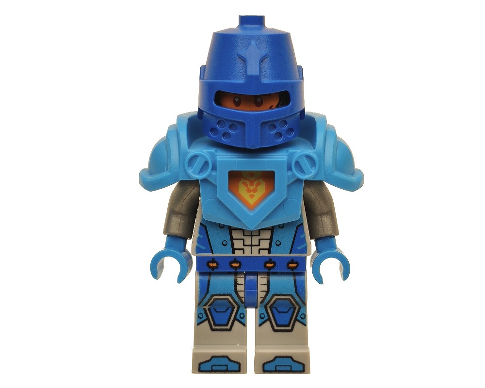 LEGO Set fig-001572 Nexo Knight Soldier with Dark Azure Armor, Dark ...