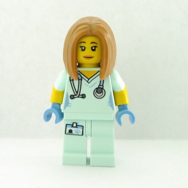 LEGO Set fig-001612 Veterinarian (2017 Collectible Minifigures ...