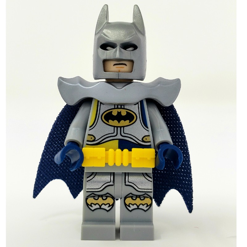 LEGO Set fig-001625 Batman, Light Bluish Gray Suit, Dark Blue Cape ...